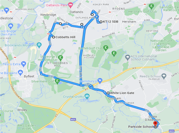 Bus Service - Parkside School